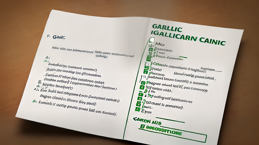 garlic made in china made from China