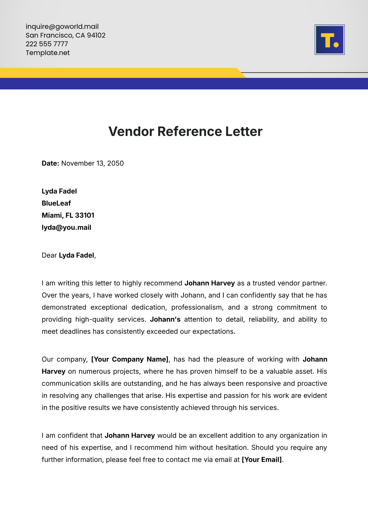 Sourcing Recommendation Letter For Supplier from China: The Ultimate ...
